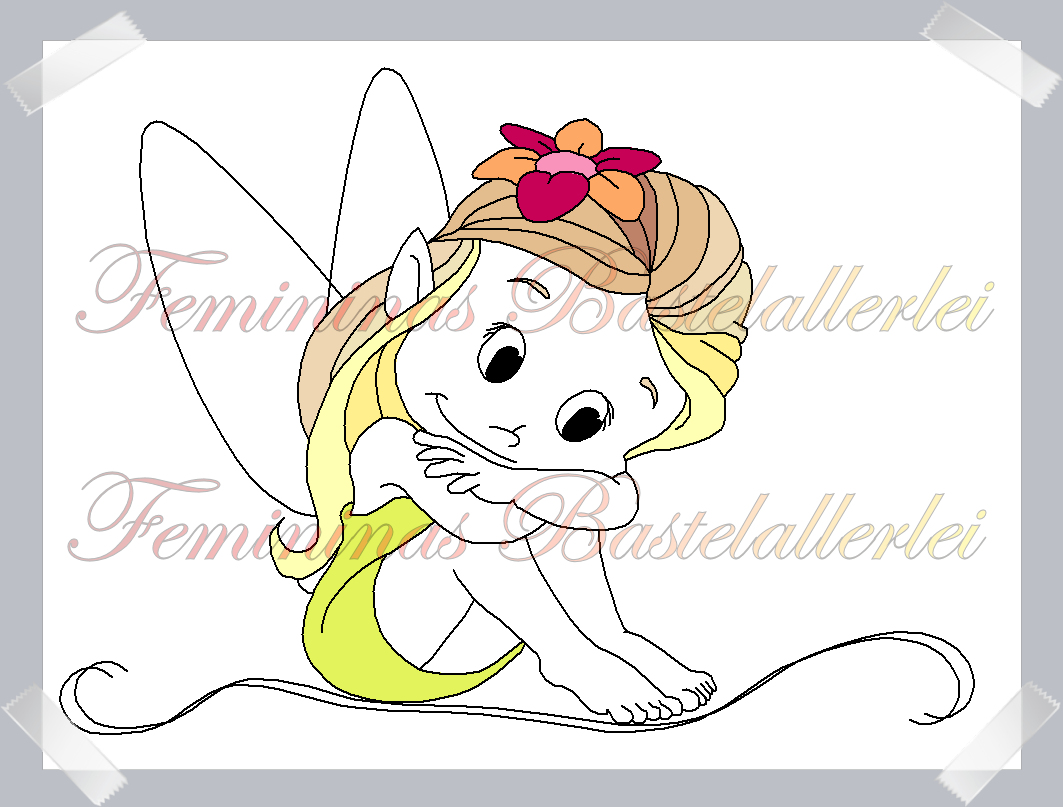 Femininas Bastelallerlei - Baby-Feen 3er-Pack + Bonus-Überraschungs-Fee